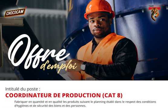 Chococam Tiger Brands – 02 COORDINATEURS DE PRODUC..