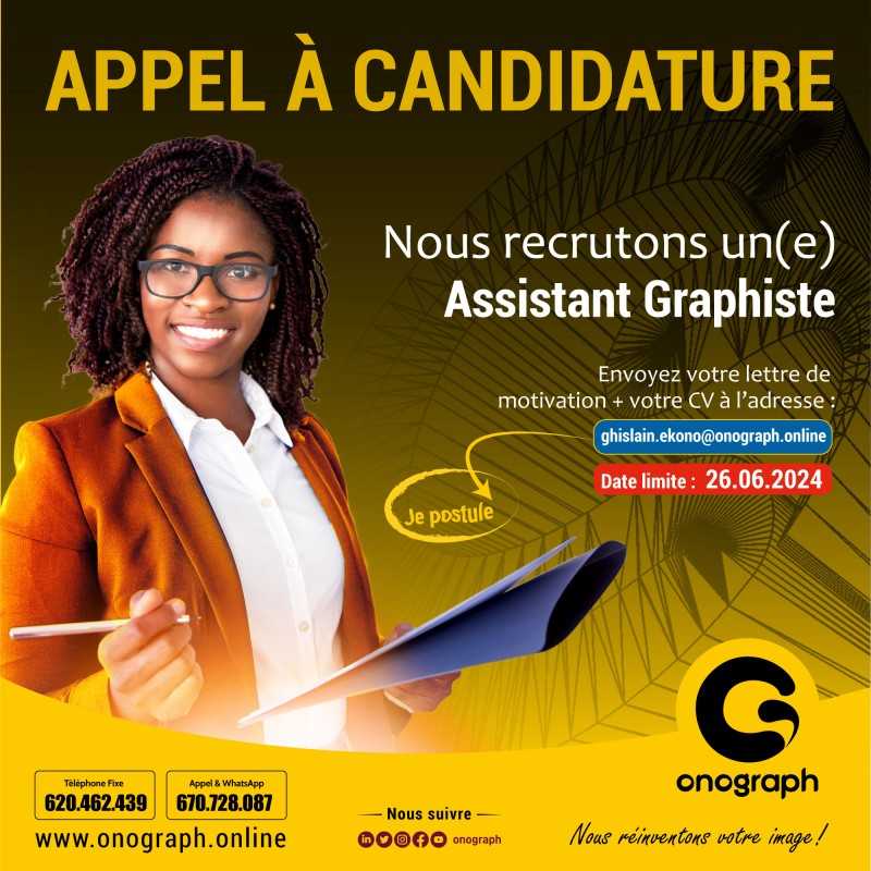 onograph – Appel à candidature au poste d’Assistan..